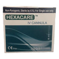 IV Cannula (Hexacare) With Wings And Injection Port 0.9 x 25mm 36ml/mi ...