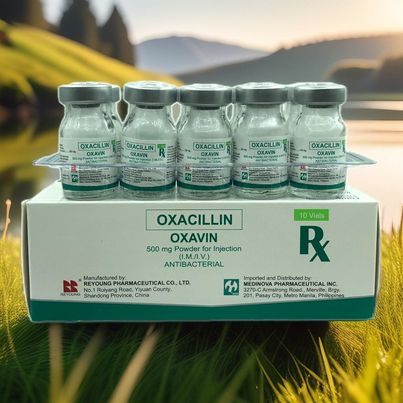 Oxacillin 500mg Powder for Injection (IM/IV) Vial 10's – Bambang ...