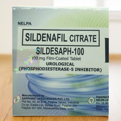 Sildenafil Citrate (Sildesaph 100) 100mg Film Coated Tablet 4's ...