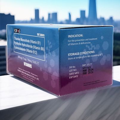 Vitamin B1 + B6 + B12 100mg/5mg/50mcg Tablets 100's – Bambang ...
