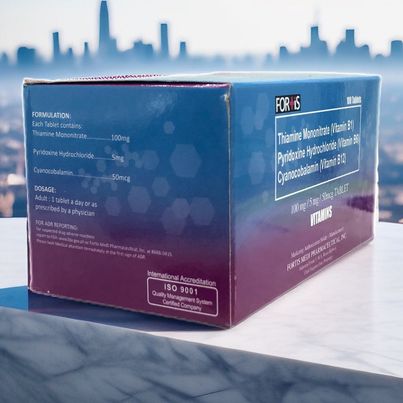 Vitamin B1 + B6 + B12 100mg/5mg/50mcg Tablets 100's – Bambang ...
