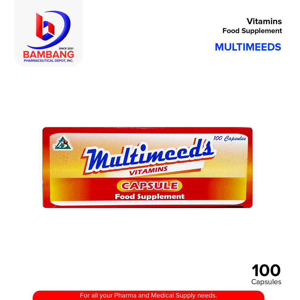 MULTIMEEDS Vitamins Food Supplement Capsule 100's – Bambang ...