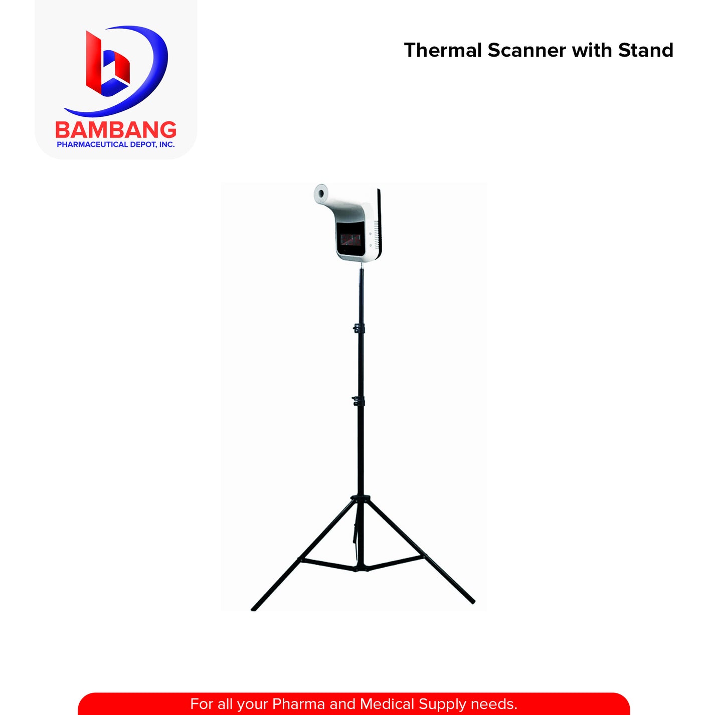 Thermal Scanner with Stand – Bambang Pharmaceutical Depot Inc.