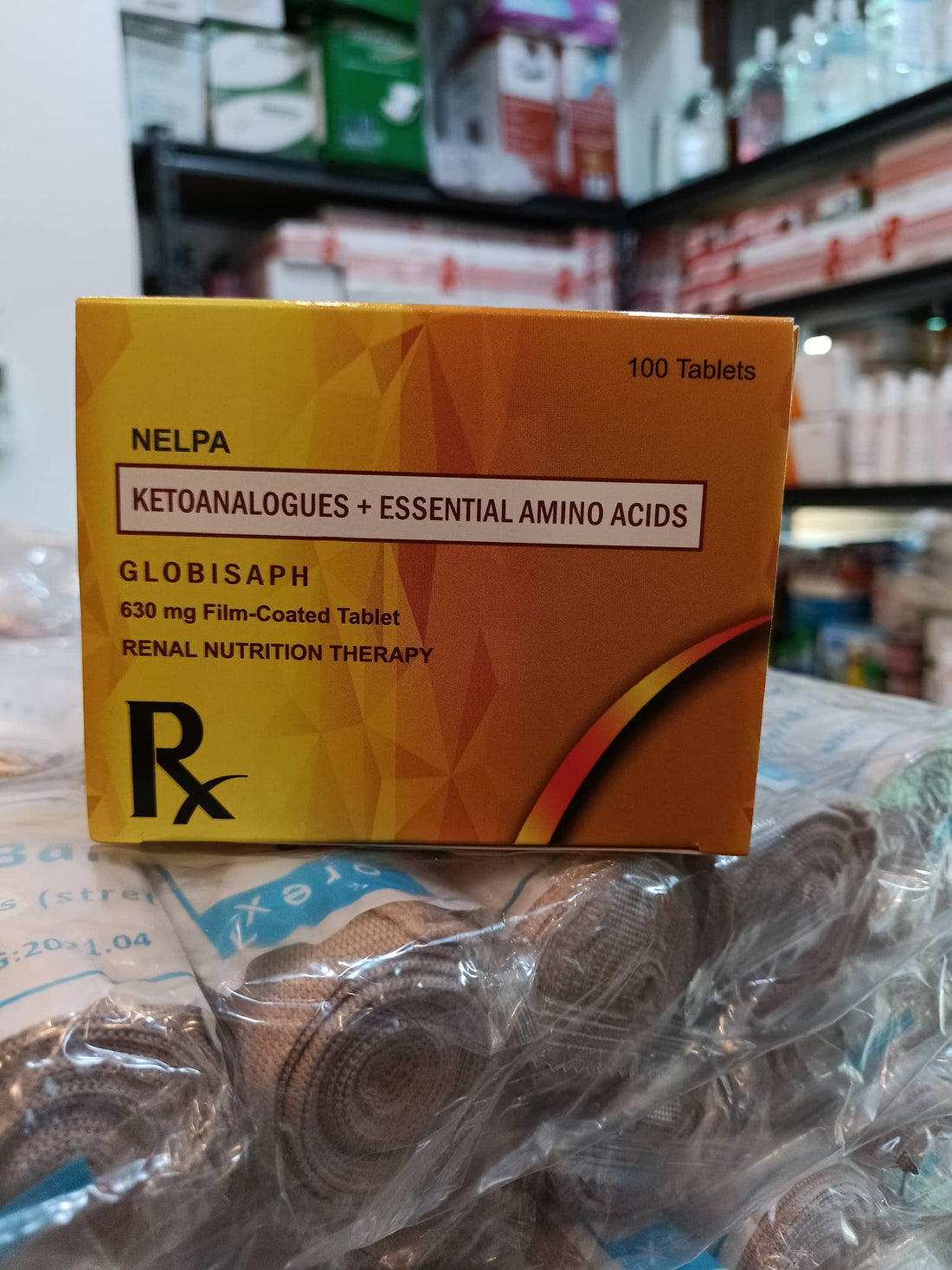 Ketoanalogues + Essential Amino Acids (Globisaph) 630mg Film Coated Ta ...