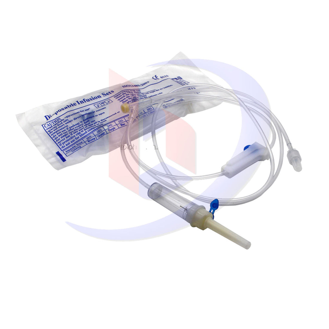 Disposable Infusion Set (Everwell) Non Pyrogenic, Non Toxic (Adult ...