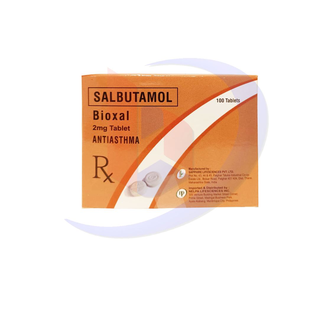 BIOXAL Salbutamol 2mg Tablet 100's – Bambang Pharmaceutical Depot Inc.