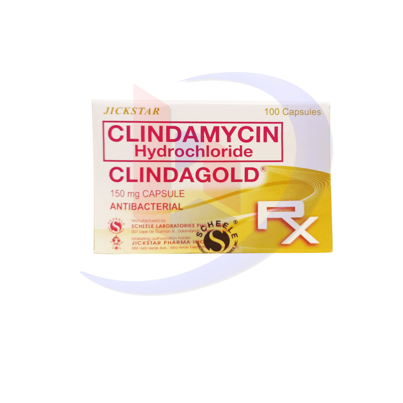 Clindamycin Hydrochloride (Clindagold) 150mg Capsule 100's – Bambang Pharmaceutical Depot Inc.