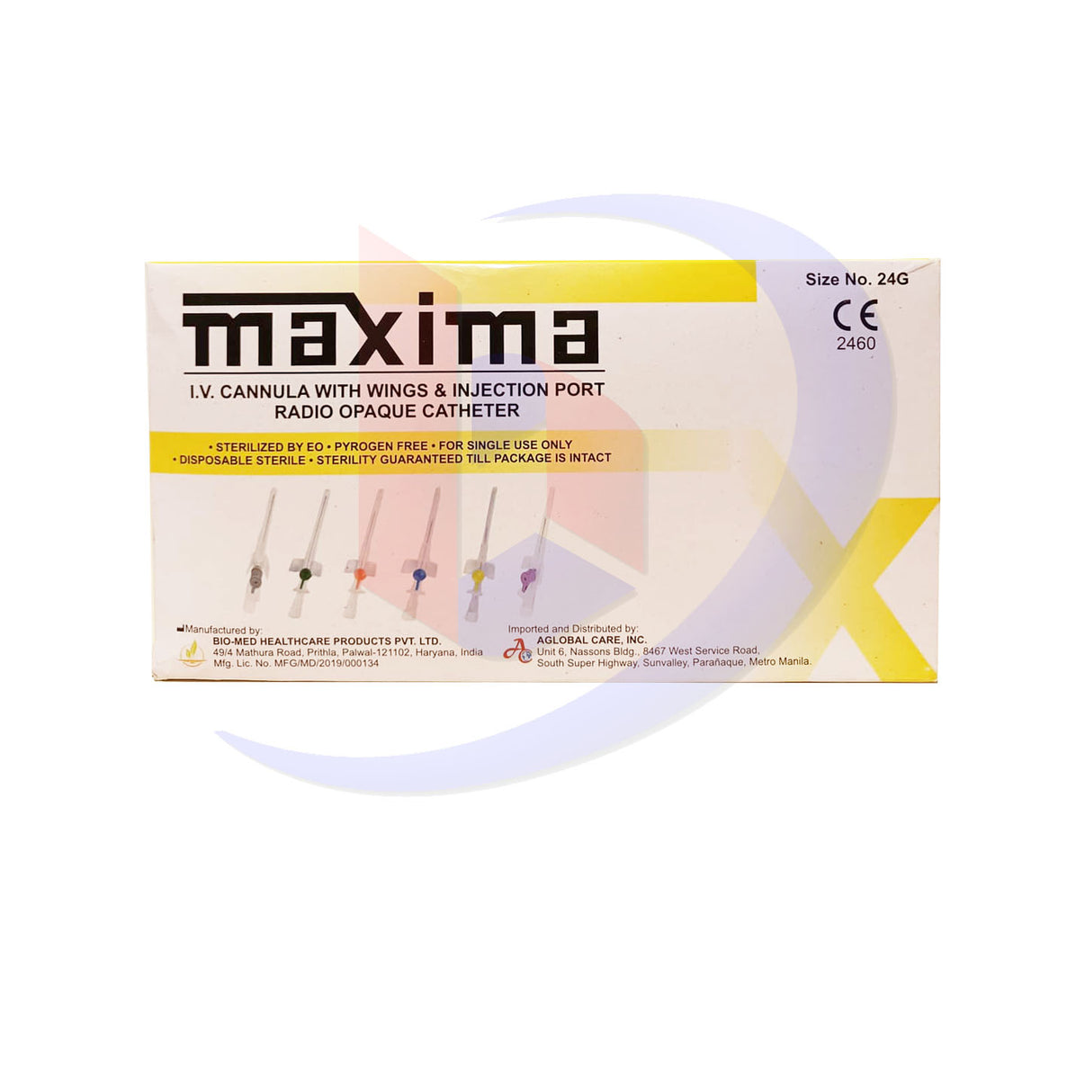 IV Cannula with Wings & Injection Port Radio Opaque Catheter (Maxima) – Bambang Pharmaceutical ...
