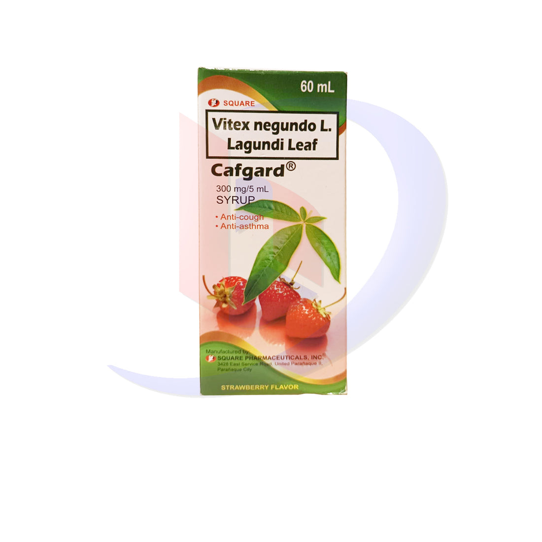 Lagundi Leaf (Cafgard) Vitex Negundo L. 300mg/5ml Syrup 60ml – Bambang ...