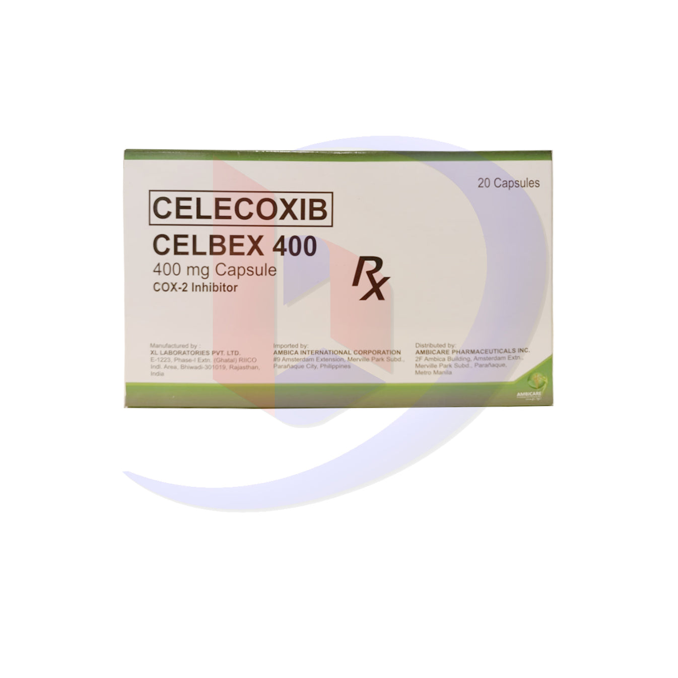 Celecoxib (Celbex 400) 400mg Capsule 20's – Bambang Pharmaceutical ...