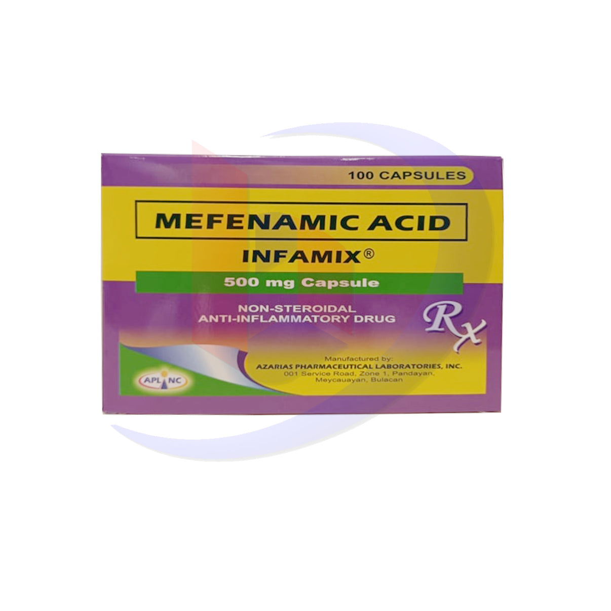 Mefenamic Acid (Infamix) 500mg Capsule 100's – Bambang Pharmaceutical ...
