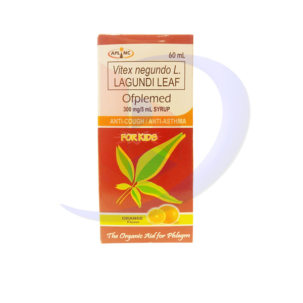 Vitex Negundo L Lagundi Leaf (Ofplemed) 300mg/5ml Syurup 60ml – Bambang ...