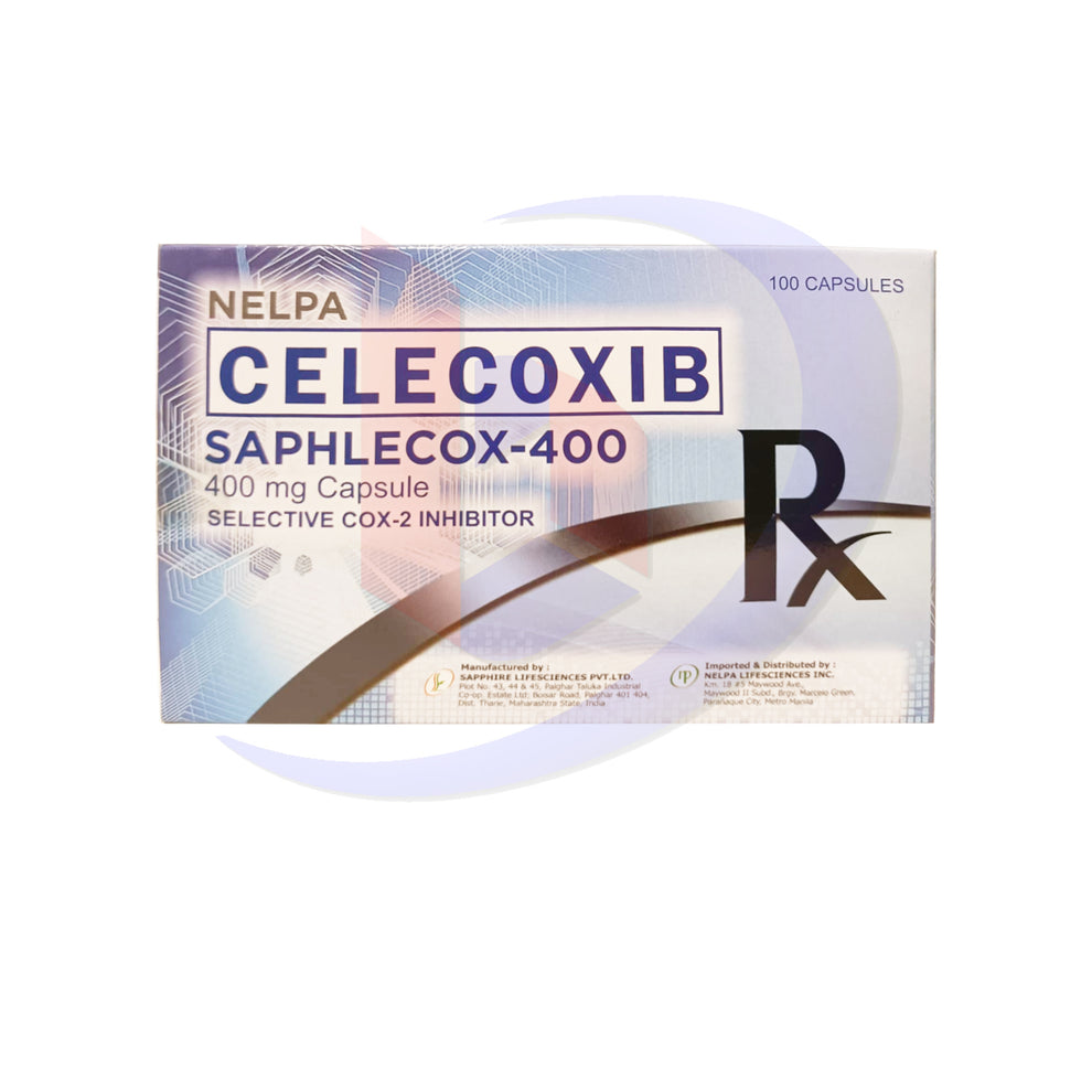 Celecoxib (Saphlecox 400) 400mg Selective Cox 2 Inhibitor Capsule 100 ...