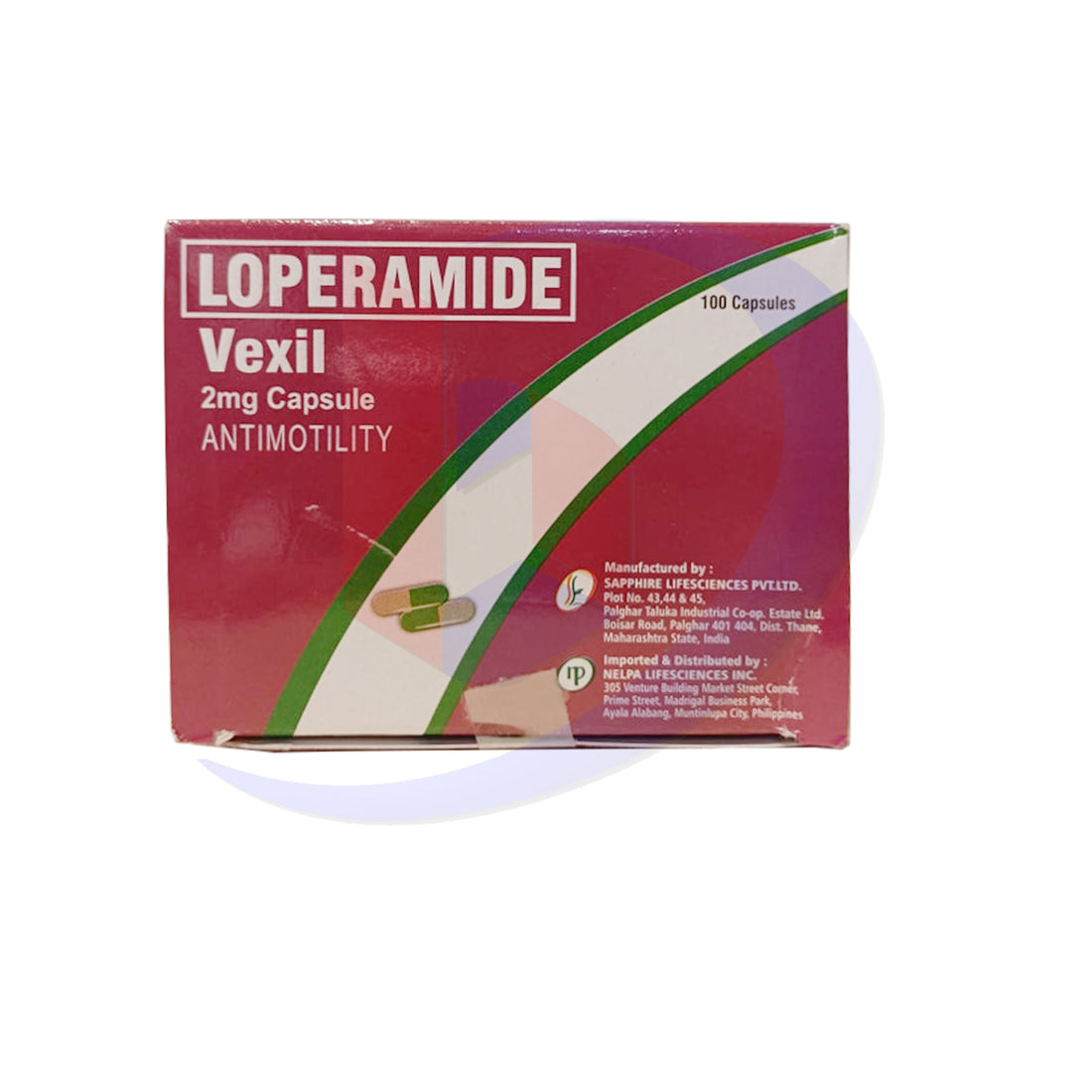 Loperamide (Vexil) 2mg Capsule 100's – Bambang Pharmaceutical Depot Inc.